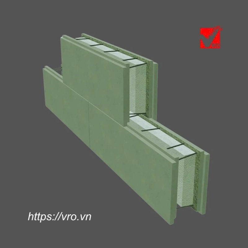 Gạch Lego VRO - Giải Pháp Xây Dựng Không Cần Tô Trát Thế Hệ Mới